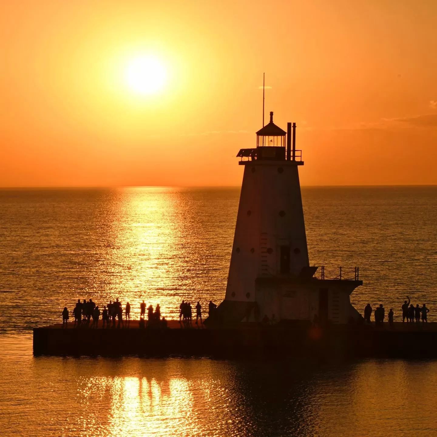 North Breakwater Lighthouse Pure Ludington